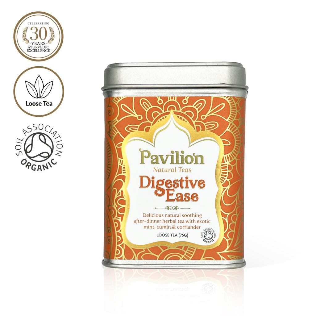 Premium Organic Digestive Loose Tea Blend 75g – Pavilion Ayurveda