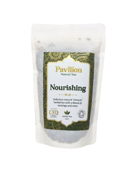 Organic Moringa and Mint-Nourishing Tea-50g Loose blend 50g Pouch ...